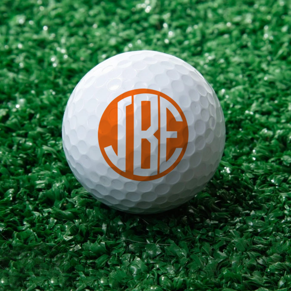 Personalized Monogram Golf Balls Gifts for Men and Women - MadeMine ...