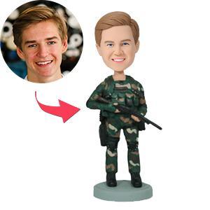 Navy Seal Custom Bobblehead With Engraved Text - MadeMine Custom Drop ...