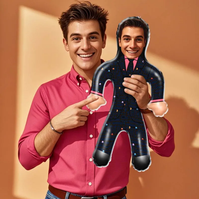 Custom Face Birthday Party Boy Blow Up Dolls Funny Inflatable Balloon ...