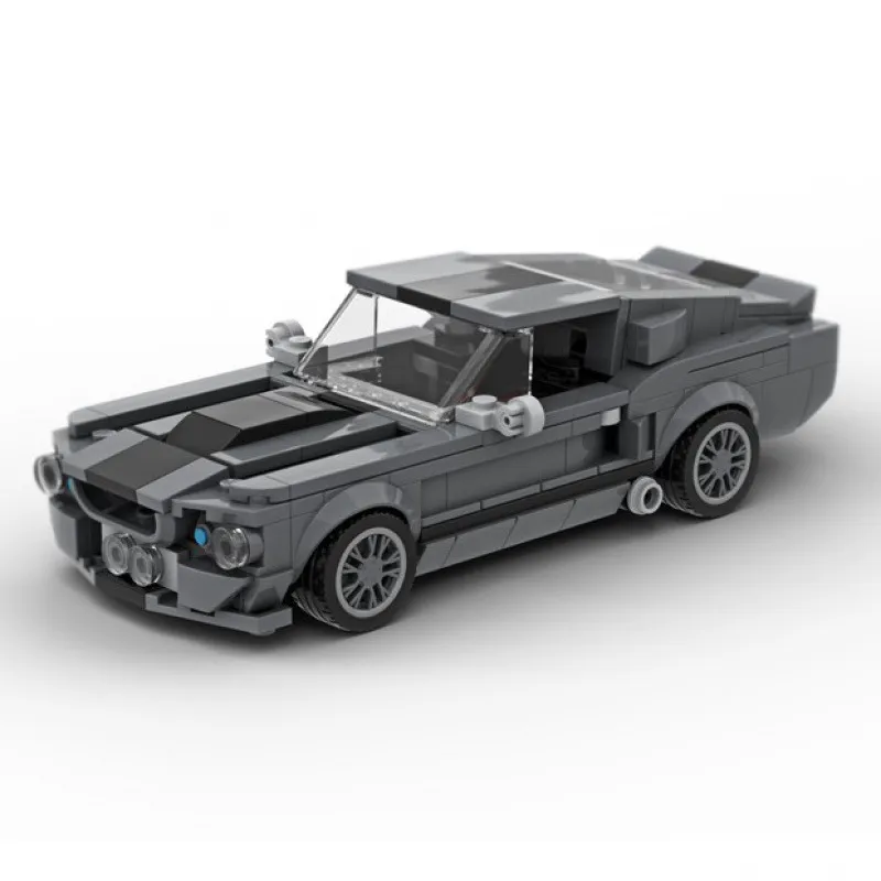 Ford Mustang Shelby GT500 Creative Vehicle Racing Car Building Blocks ...