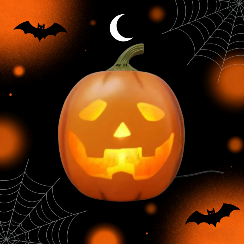 Talking And Singing Pumpkin Lantern Halloween Decoration Props Gift ...