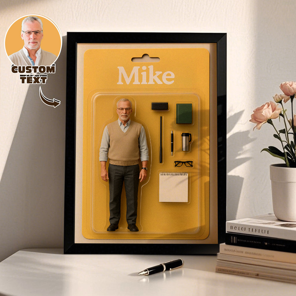 Fully Body Custom Figure Portraits Personalized Toy Box Art Custom ...