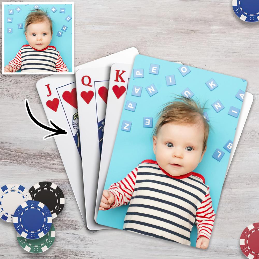Personalized Poker Cards Custom Playing Cards with Photo - MadeMine ...