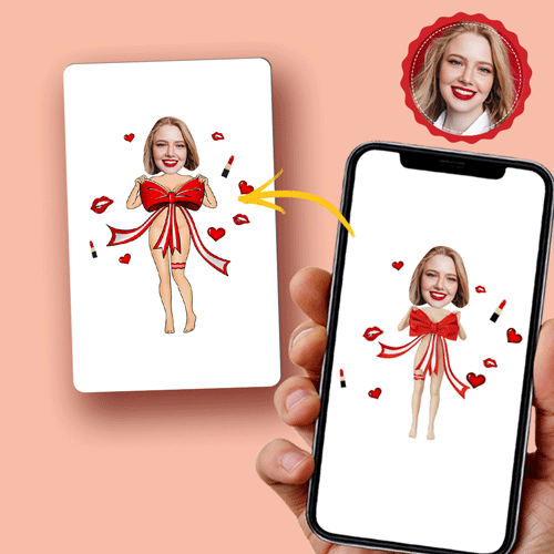 Scannable AR VR Animation 3D Card Virtual Reality Animation AR Graphic ...