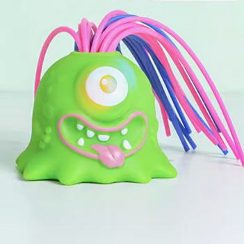 Pull-Hair Screaming Monster – Funny Stress Relief Toy in 6 Colors ...