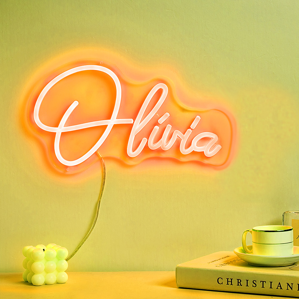 Custom Neon Lamp Personalized Name Neon Sign Lamp Creative Decor for ...